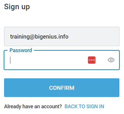 Set up your account