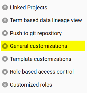 Understand the Advanced Settings overview